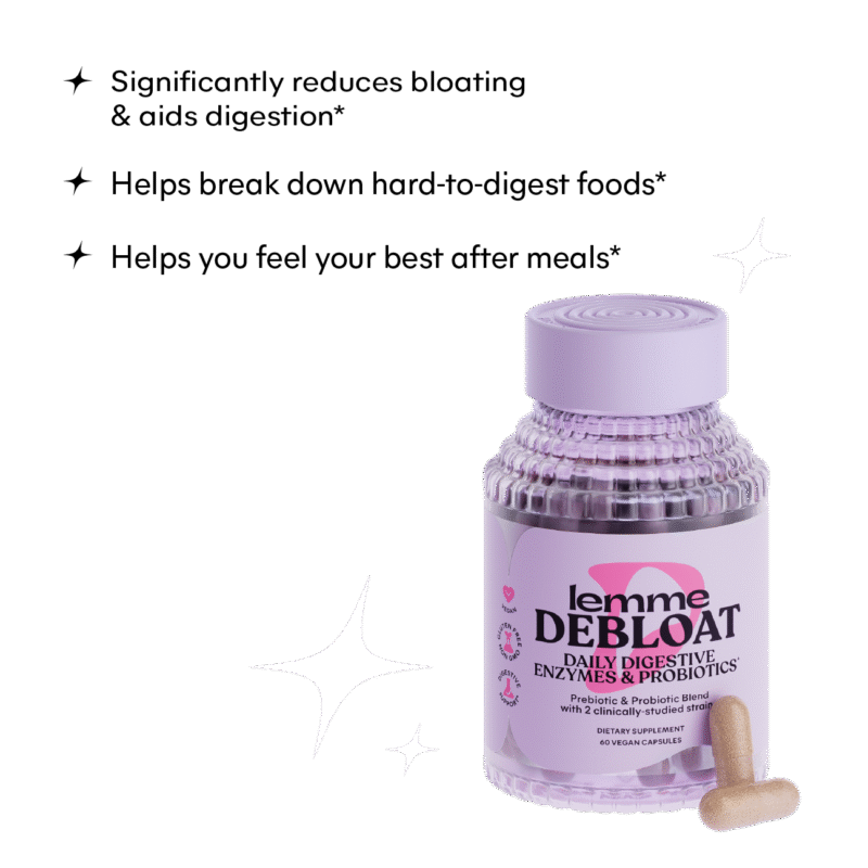 LEMME DEBLOAT Capsule: Bloating Relief - Lemme Wellness