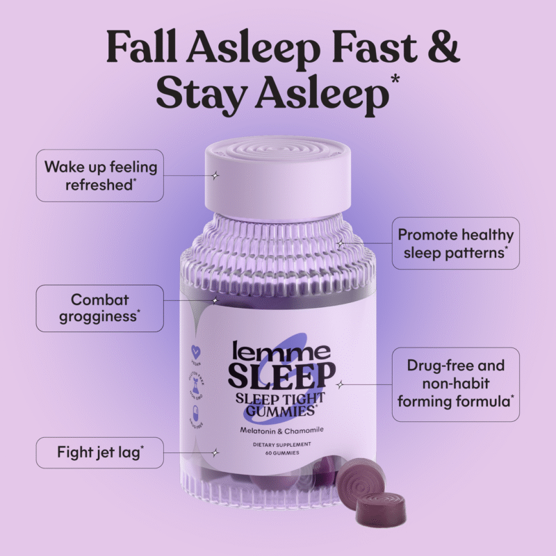 Lemme Sleep Gummies – Vegan Melatonin - Lemme Wellness